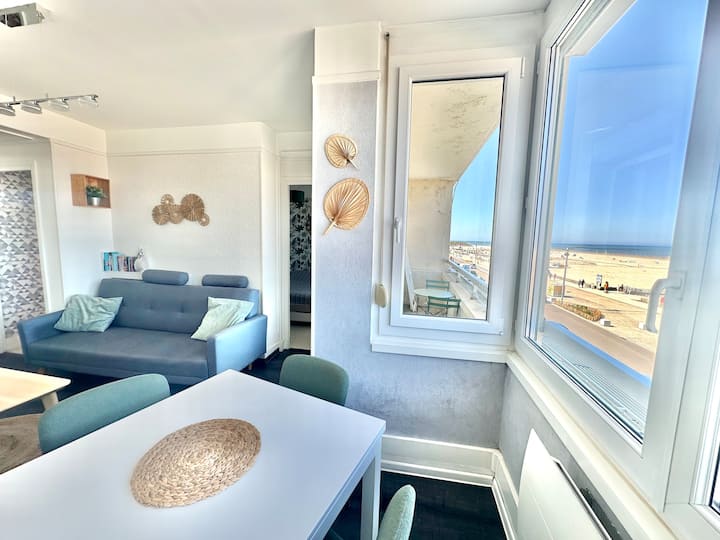 Louise - T3 Face Mer Avec Balcon - Vue Magnifique - Plage de Berck