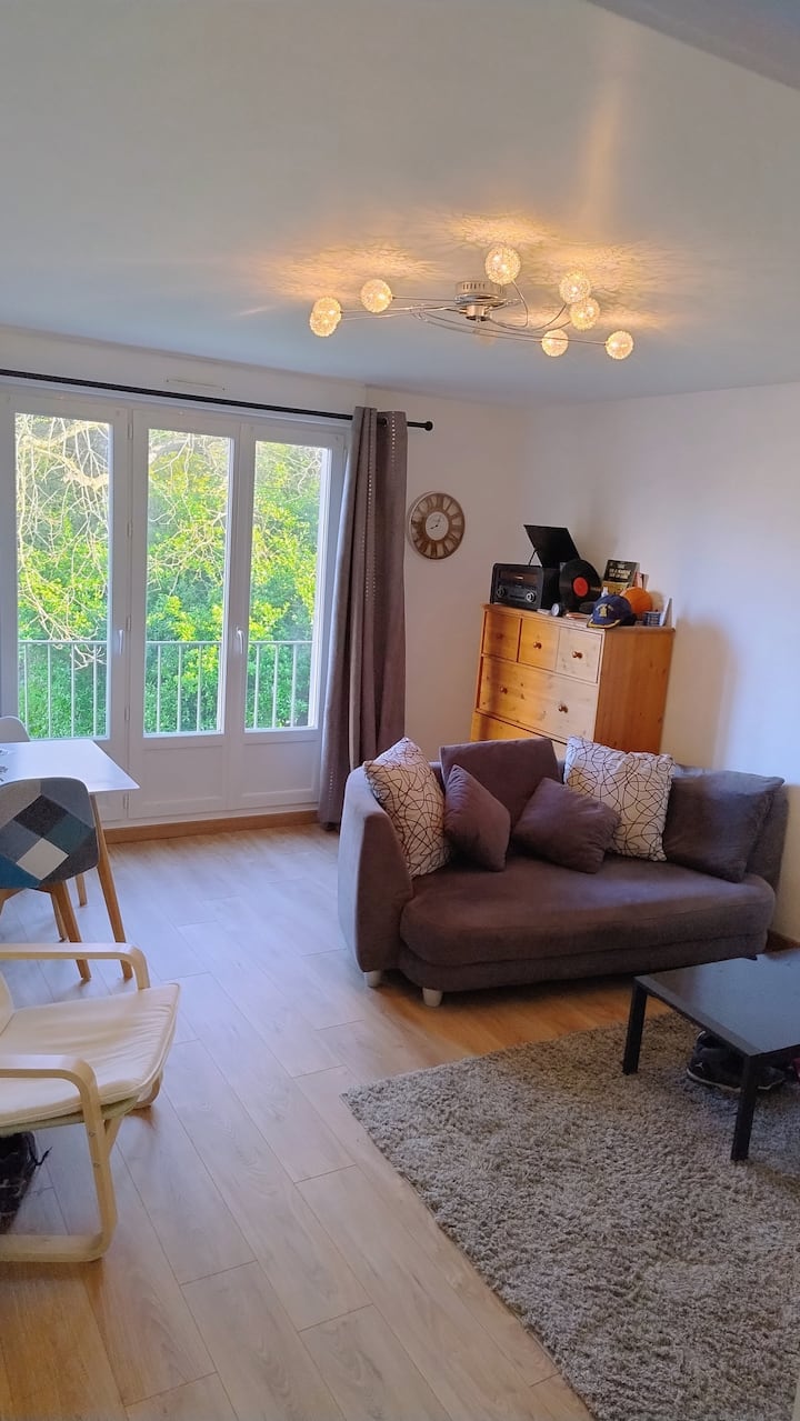 Chambre Privée Logement Calme "Partagé" - Brest