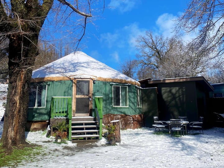 Kings Canyon & Sequoia Luxury/nature Yurt : Ac - Sequoia National Park