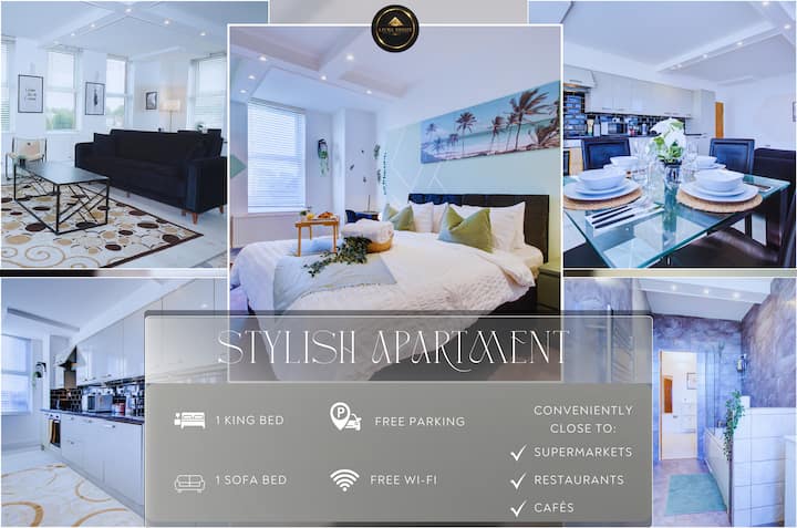 Appartement-moderne-salle De Bain Privée Séparée - Surbiton