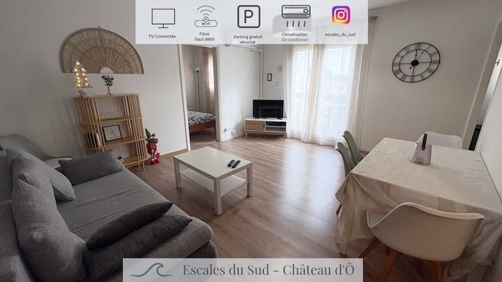 Escales Du Sud – Grand T2 - Hôpitaux, Château D’ô - Montpellier