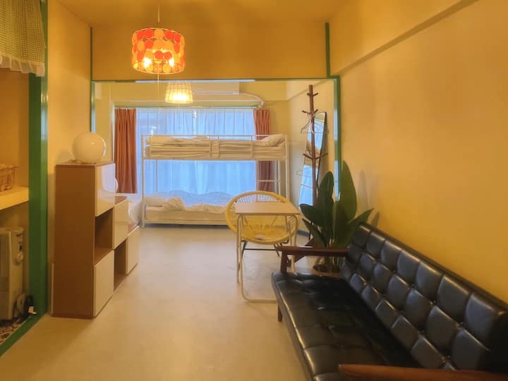 3bed・羽田空港近く・蒲田・ローカルな部屋・貸切・都心へのアクセスgood・30㎡ - Yokohama