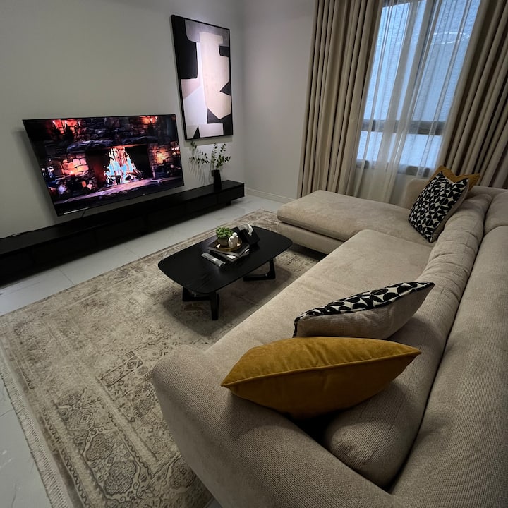 شقة فاخرة وسط جدة – دخول ذاتي وقريب من المطار - Jeddah King Abdulaziz Airport (JED)