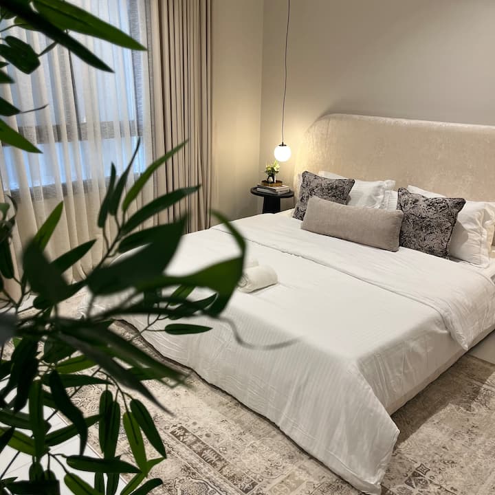 شقة فاخرة وسط جدة – دخول ذاتي وقريب من المطار - Jeddah King Abdulaziz Airport (JED)