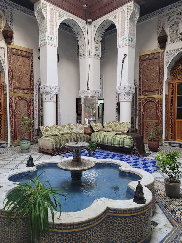 Authentic Riad Stay Charming Room In Fez Medina - Marokko