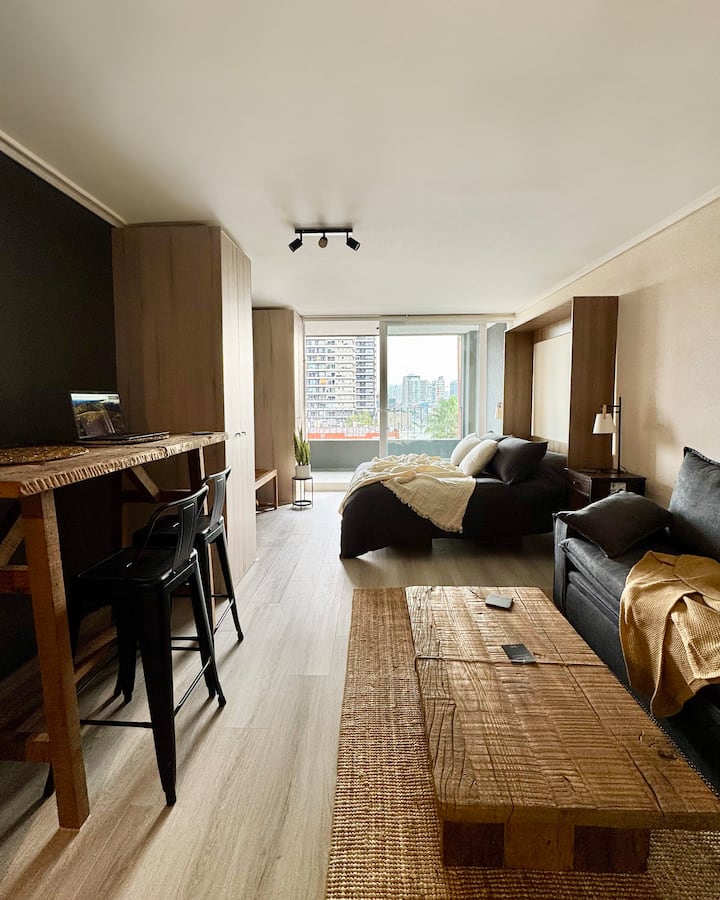 Studio · Terrace · ÑUñoa Metro · Self Check-in - Providencia