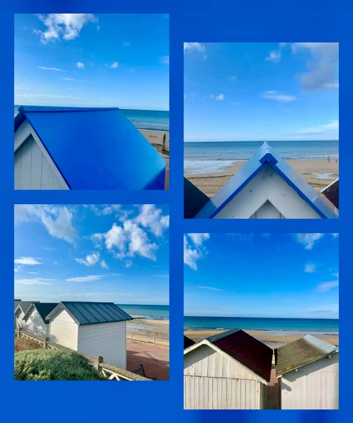 T2 à 2 Minutes à Pied De Plage - Basilique Notre-Dame de la Délivrande