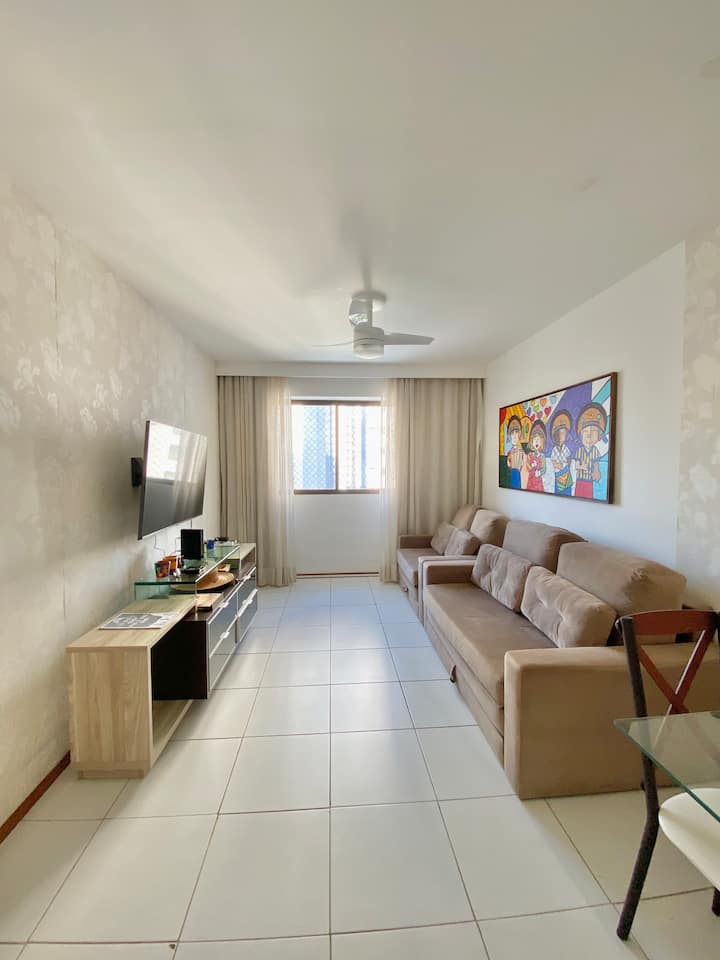 Flat Pertinho Do Shopping E Praia | Até 6 Pessoas - Boa Viagem