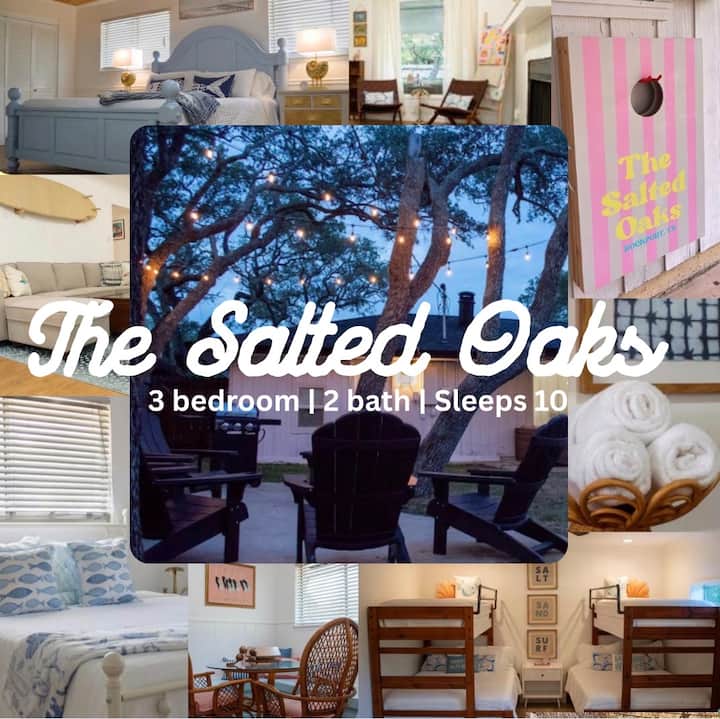 The Salted Oaks | Sleeps 10 Guest - Rockport, TX