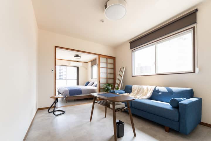 Kumamoto Castle 15 Min/38㎡/2bed/1sofa/max4pp/wifi - Kumamoto