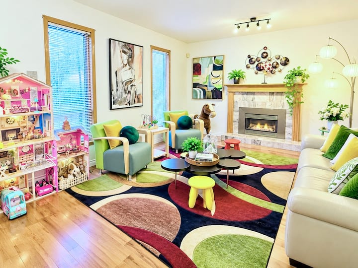 Kidsparadise*kingbed*nearwem*babyfamilykid Frienly - Alberta