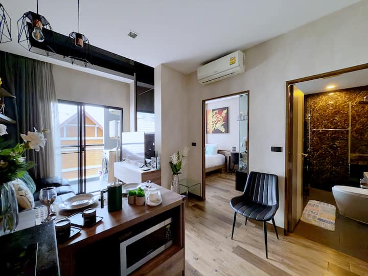 U88 Condo 35 Sqm 玛雅购物中心的最佳选择, 宁曼海敏路 - Chiang Mai