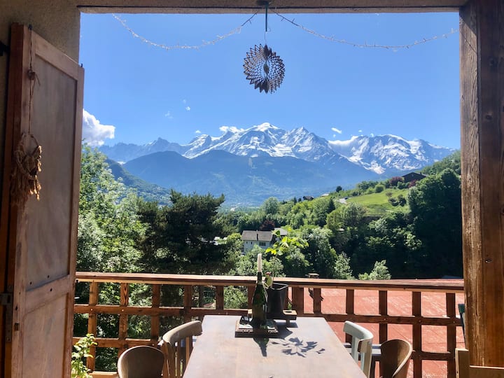 Appartement Avec Vue Sur Le Mont Blanc - Sallanches