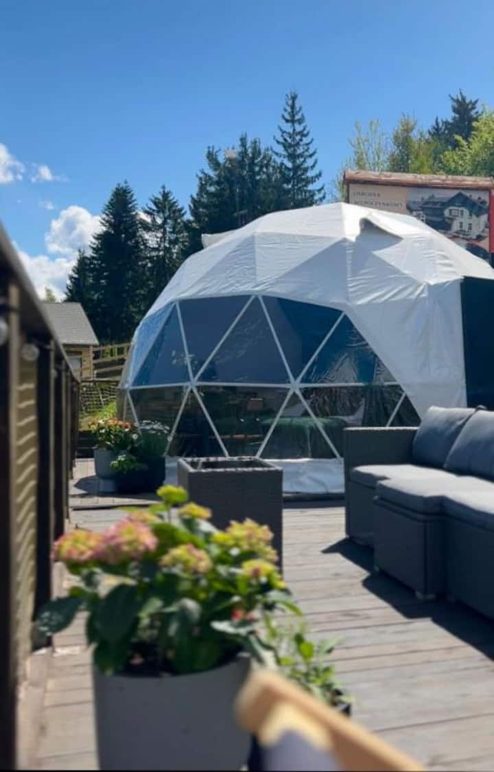 Całoroczny Apartament Jacuzzi Zieleniec Goat Glamp - Pologne