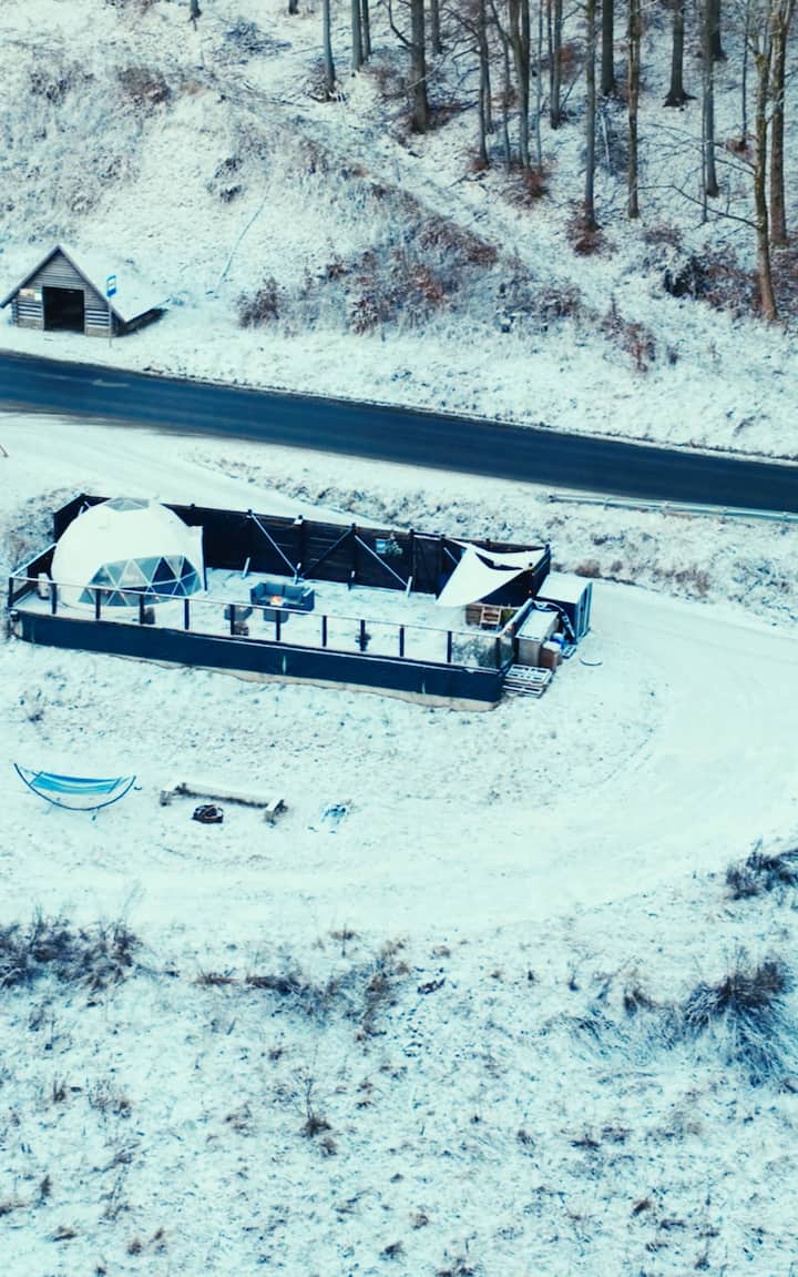 Całoroczny Apartament Jacuzzi Zieleniec Goat Glamp - Pologne