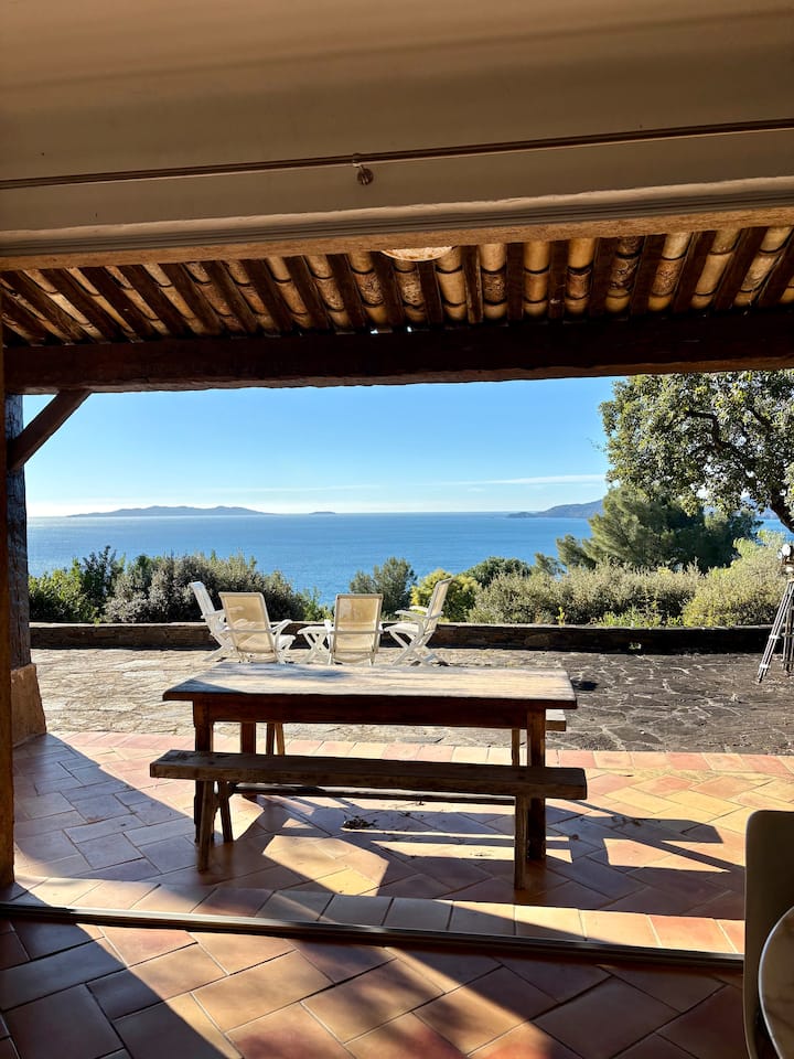 Villa De Charme Provençal - Vue Sur Les ÎLes D’or - Le Lavandou