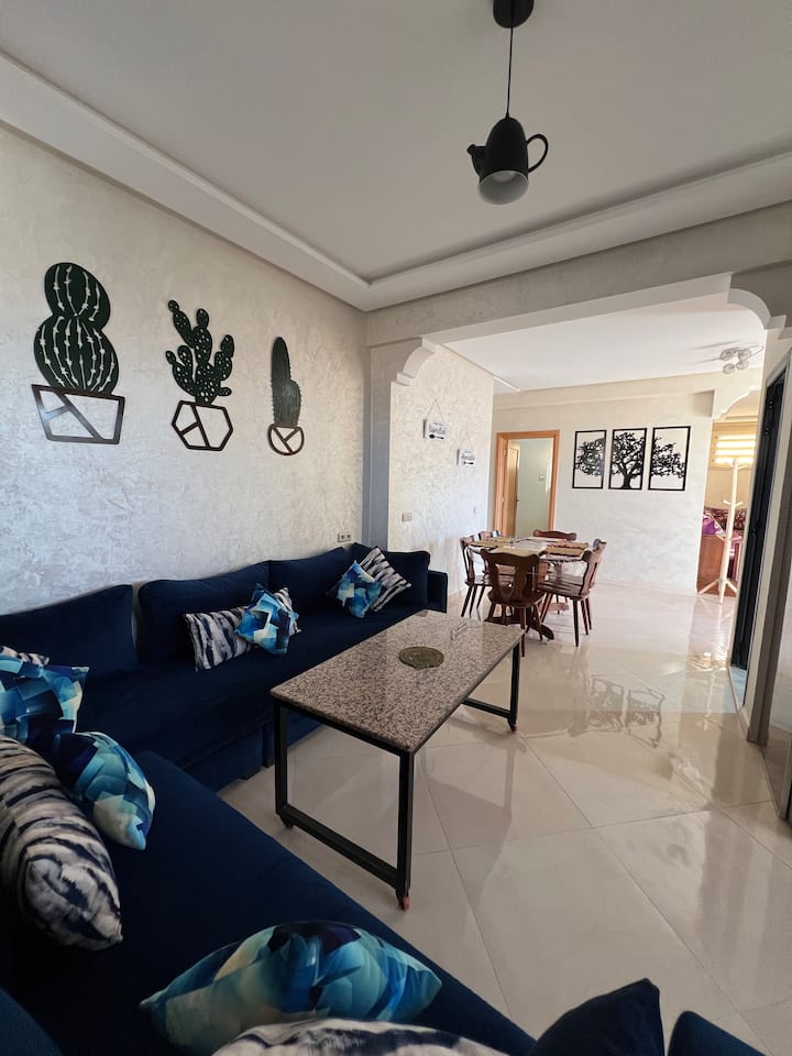 Spacious Beachfront Apartment With Swimming Pool - Taghazout