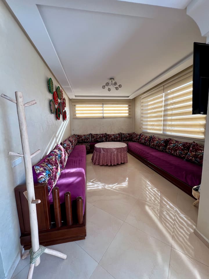 Spacious Beachfront Apartment With Swimming Pool - Morocco
