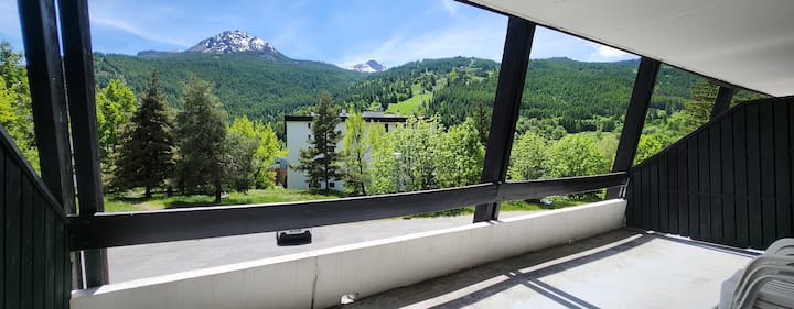 T2 Pied De Piste Vue Dégagée Sud - Serre Chevalier