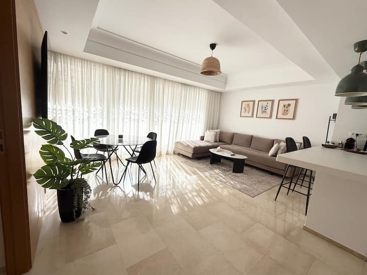 Appt Tours Végétales - Cfc - Piscine - Parking - Casablanca