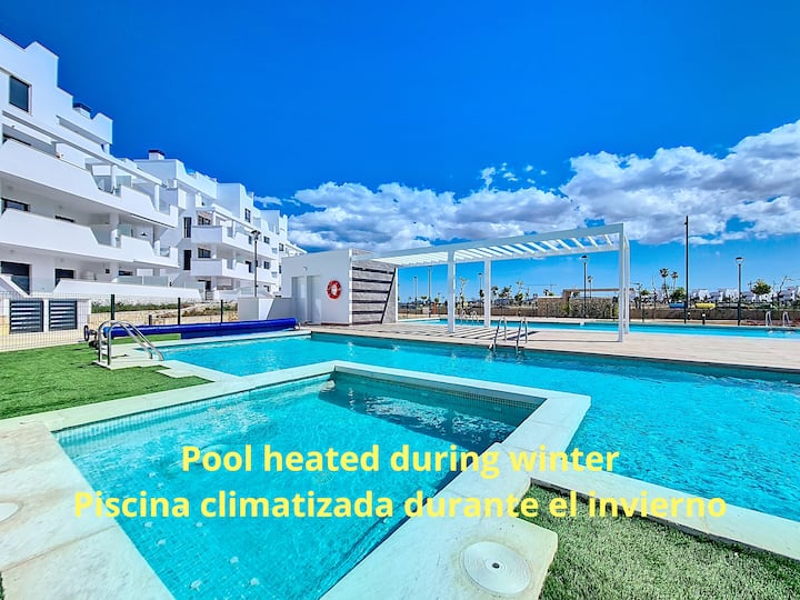 South West Apartment With Pool Views - La Palma