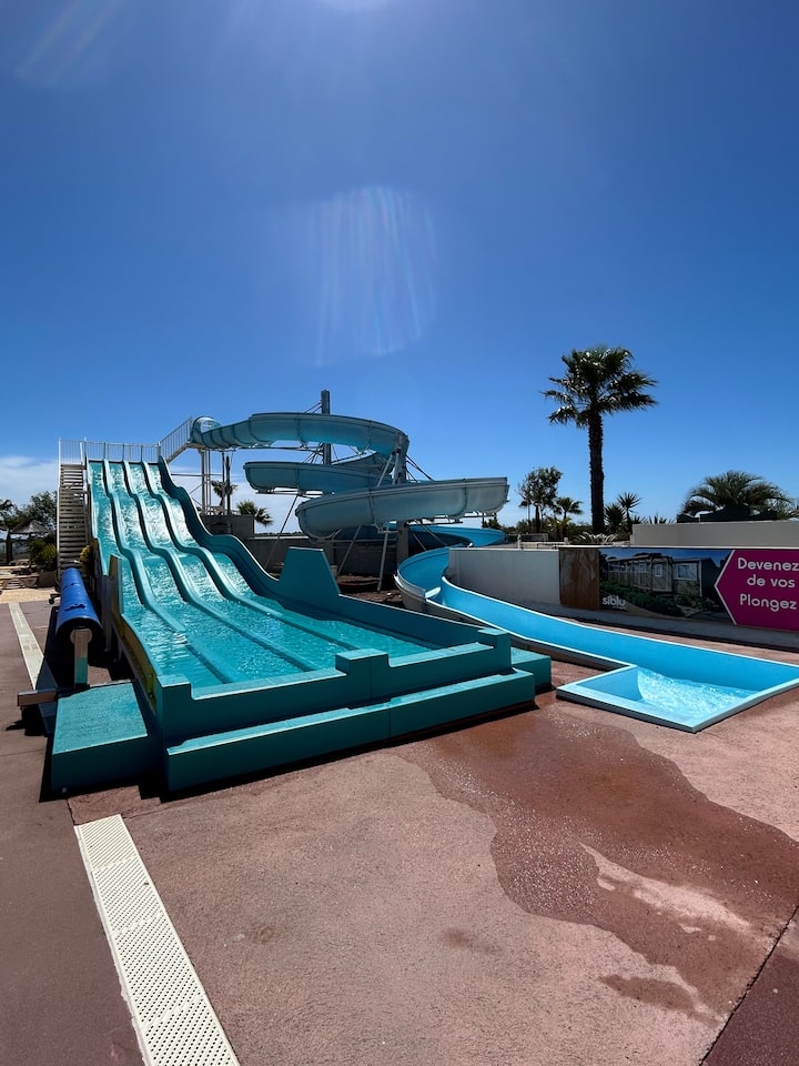 Bungalow 4-6 Pers Camping 4 * - Palavas-les-Flots