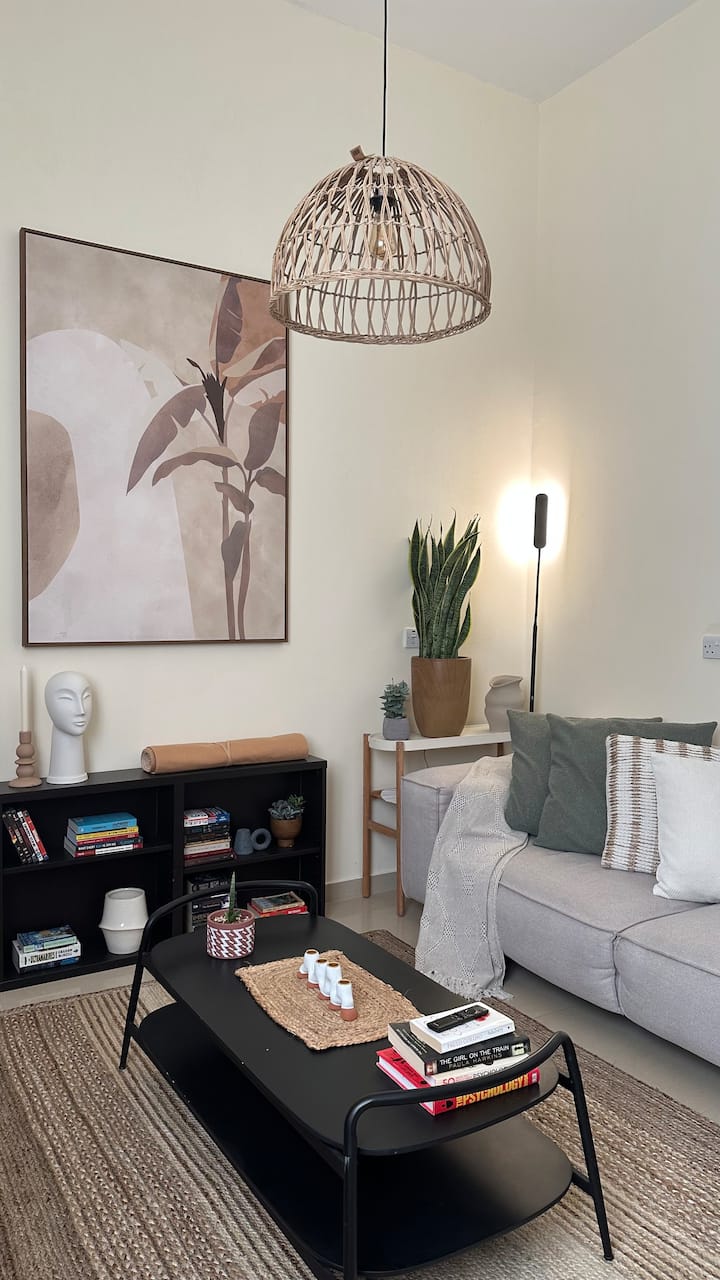 Boho Style 1 Bedroom Apartment - Abu Dhabi