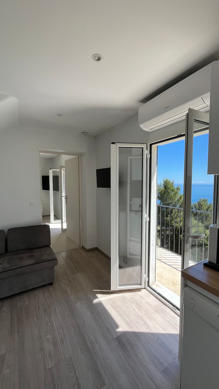 Superbe Appartement Avec Vue Sur La Mer à 180° - Èze