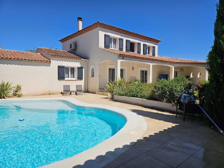 Maison Provençale Idéale Famille - Sommières