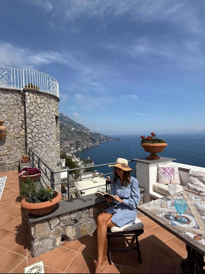 Maison Villa Rosa Torre Saracena –Lusso Vista Mare - Furore