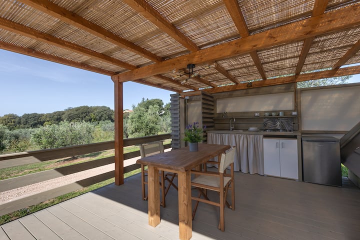 Tente Glamping Avec Vue Sur Le Golfe De Baratti - Campiglia Marittima