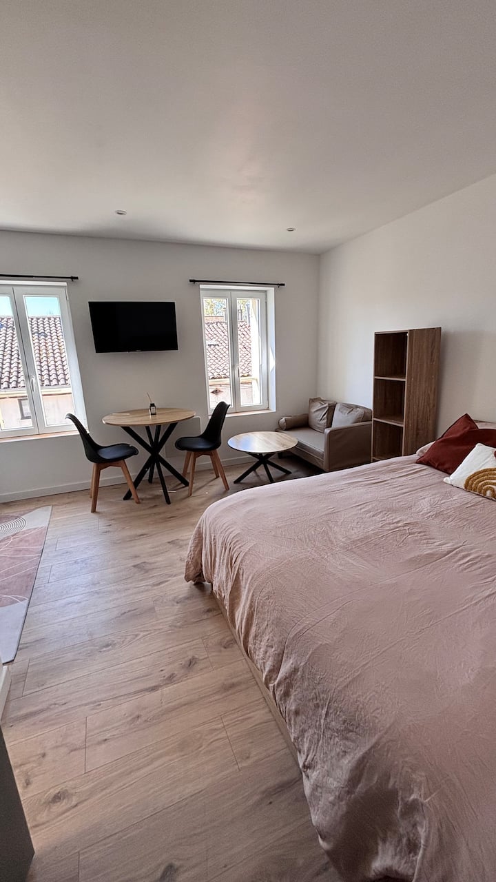 Studio Neuf & Cosy - Hyper Centre Proche Gare - Agen