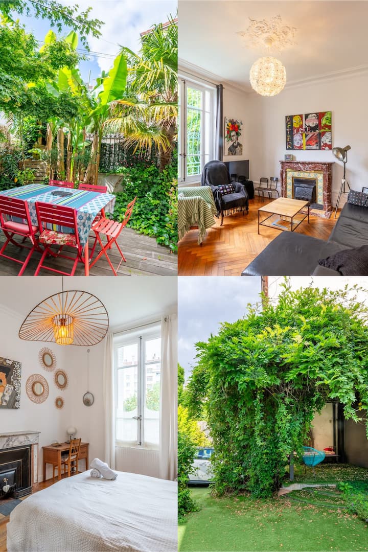 Maison Avec Jardin & Parking – Cœur Croix-rousse - Oullins