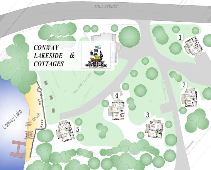 Conway Lakeside Cottages - Minnow Cove - Conway, NH