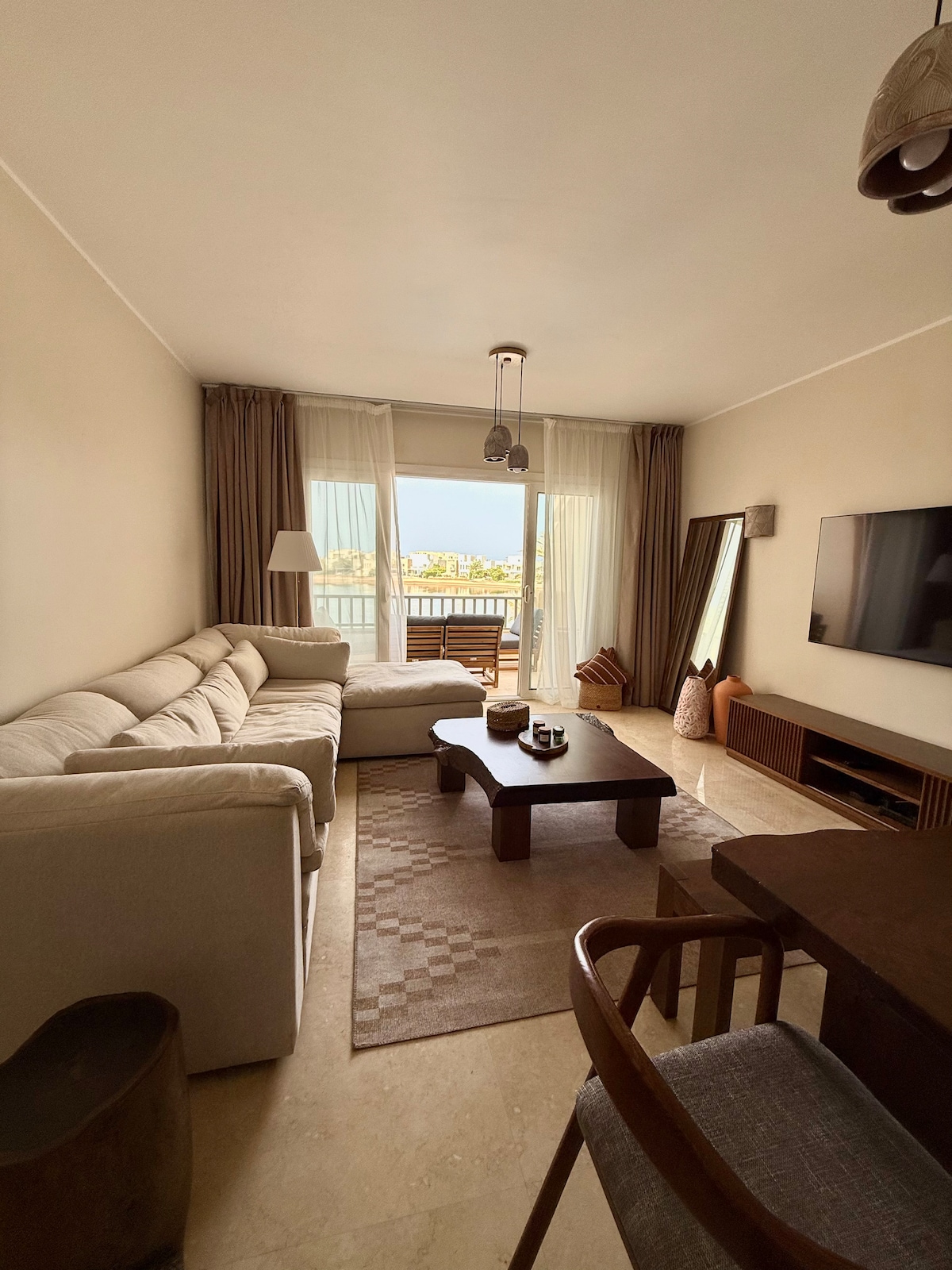 Apartment with Lagoon View - Apartments for Rent in Hurghada, Red Sea Governorate, Egypt - Airbnb
