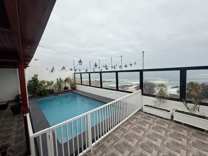 Casa Frente A Playa Con Piscina Un Lugar Precioso - Alto Hospicio