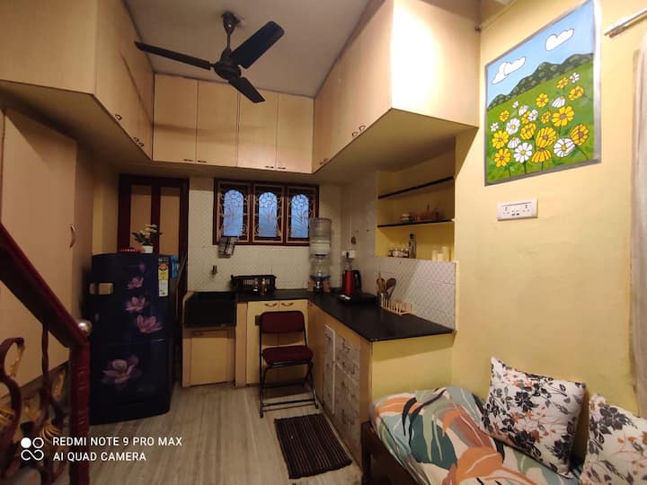 2bhk Duplex Terrace City Ac Wifi Kitchen Queenbed - Chennai