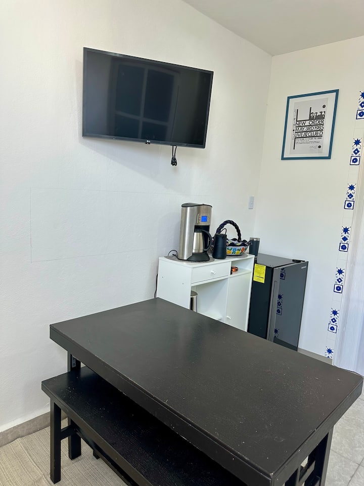 Apto. Con 3 Camas Y Jardín - Puebla