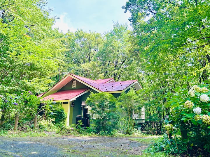 Pet-friendly Forest Cottage With Hot Spring - Nasu