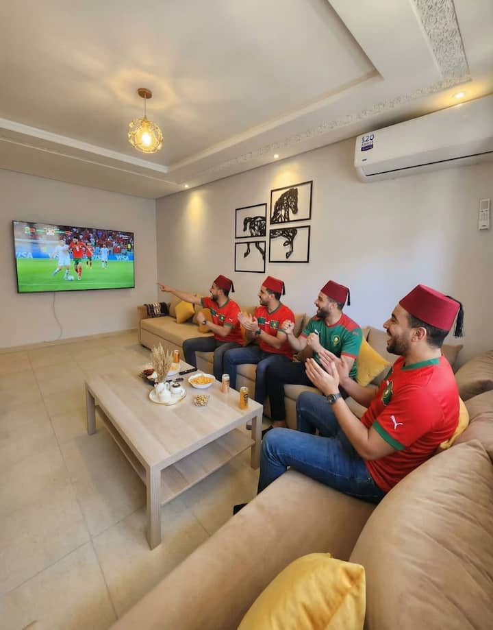 Can 2025 | Appart Premium – Tv 4k 55’ & Wifi - Salé