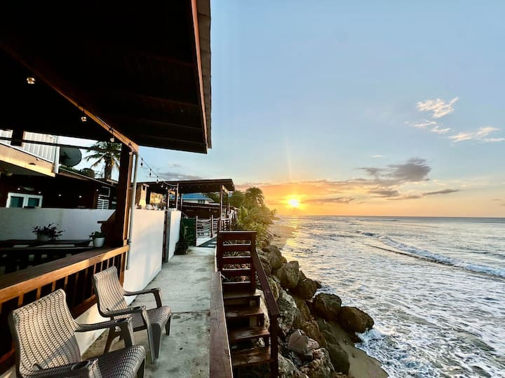 Reef Retreat (Beach Front W/pool) Aguada Del Mar - Aguada