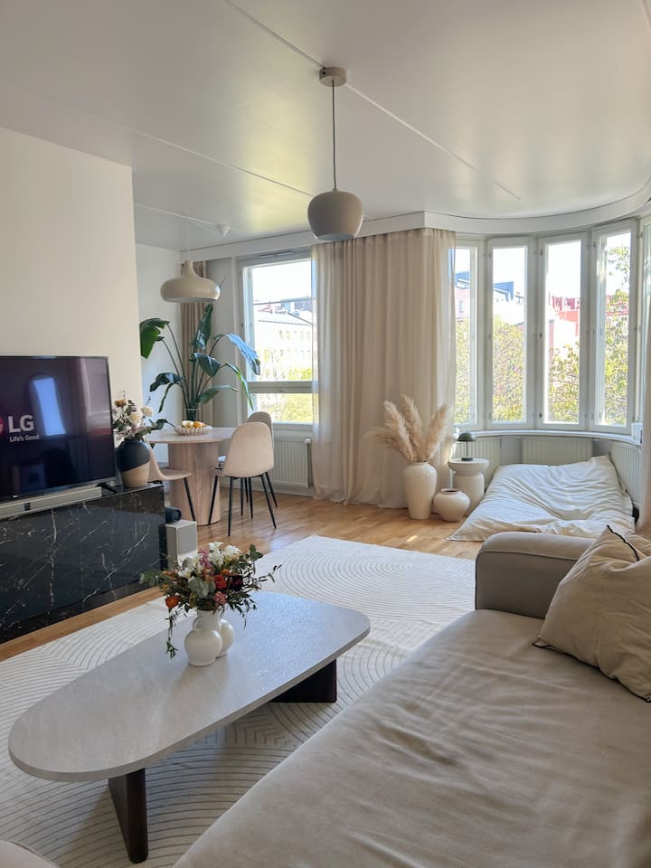 Apartment In Central With Sauna&balcony 60m2 - Helsinki