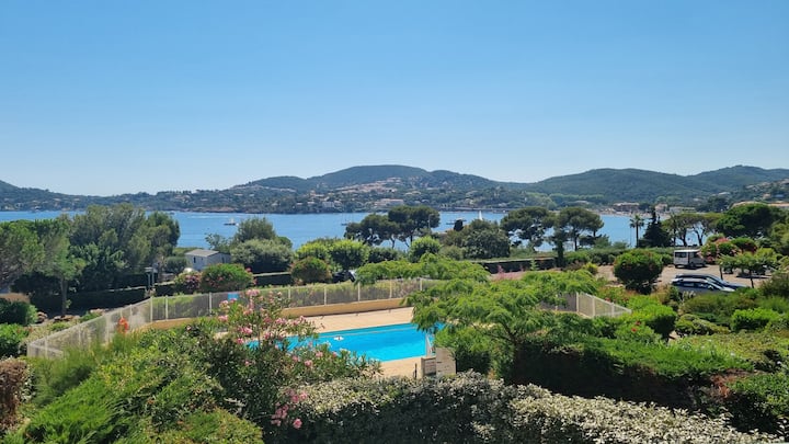 Studio Vue Mer Avec Jardin - Agay