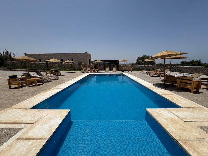 Villa Atlas : 6 Chambres Climatisées Avec Piscine - Essaouira