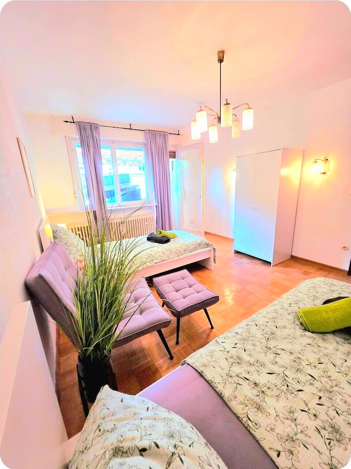 Francfort, Parking, Terrasse - Hanau