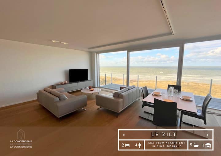 Appartement 2 Chambres Vue Mer & Dune Avec Parking - De Panne