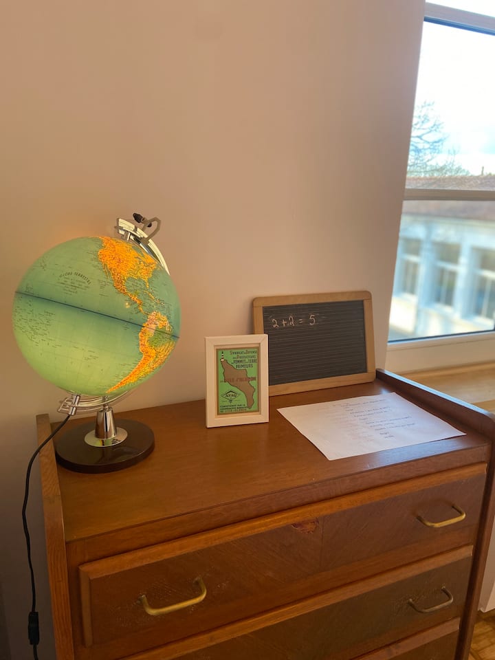 Appart’ De L’école. Déco Vintage.classé 3 ÉToiles - Île d'Oléron