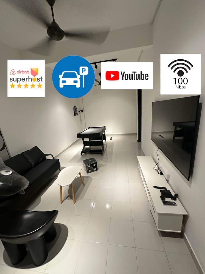 Ground Floor Town House With Free In Front Parking - Kulai