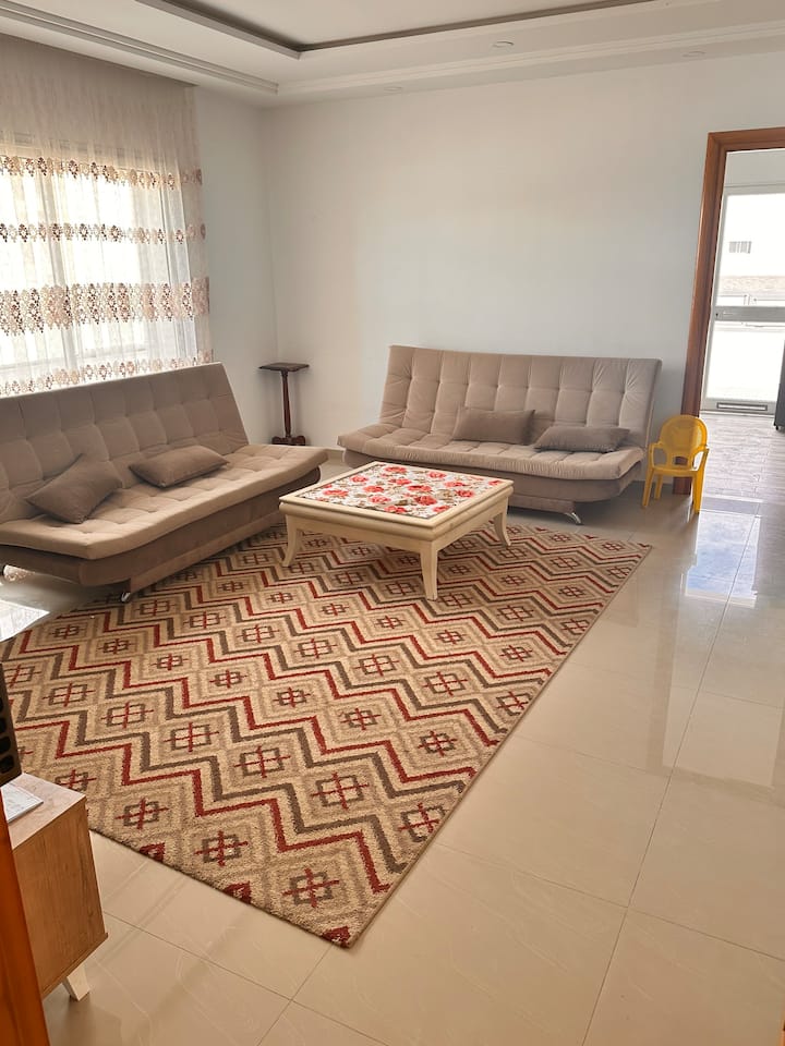 Möblierte 4 Z. Wohnung Monastir 150 M2, 200strand - Monastir