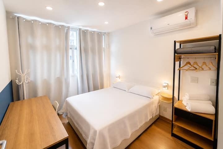 Prime Location | Beach 3 Min & Metro 5 Min 4pax - Copacabana